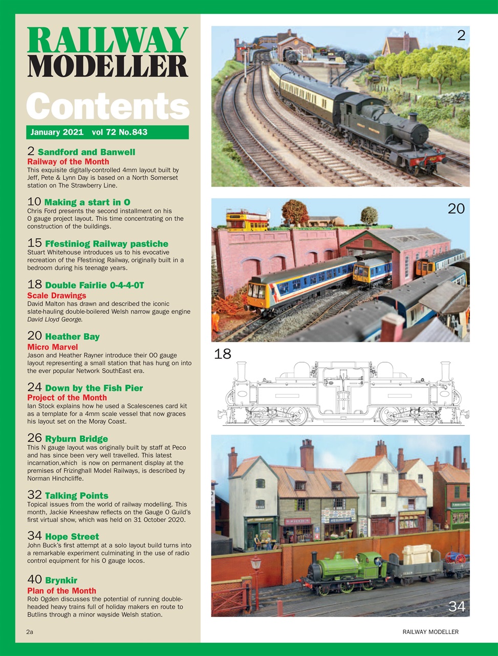 Railway Modeller Magazine - January 2021 Back Issue