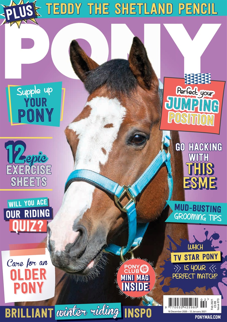 Pony Magazine - PONY Magazine – February 2021 Back Issue