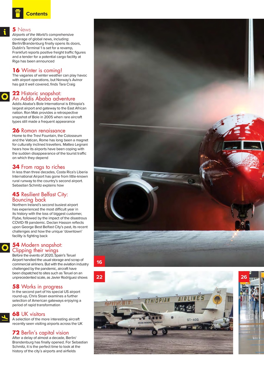 Airports of the World Magazine - January-February 2021 Back Issue