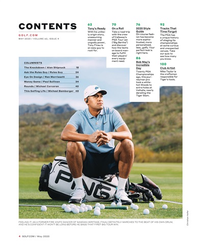 Golf Magazine - May 2020 Back Issue