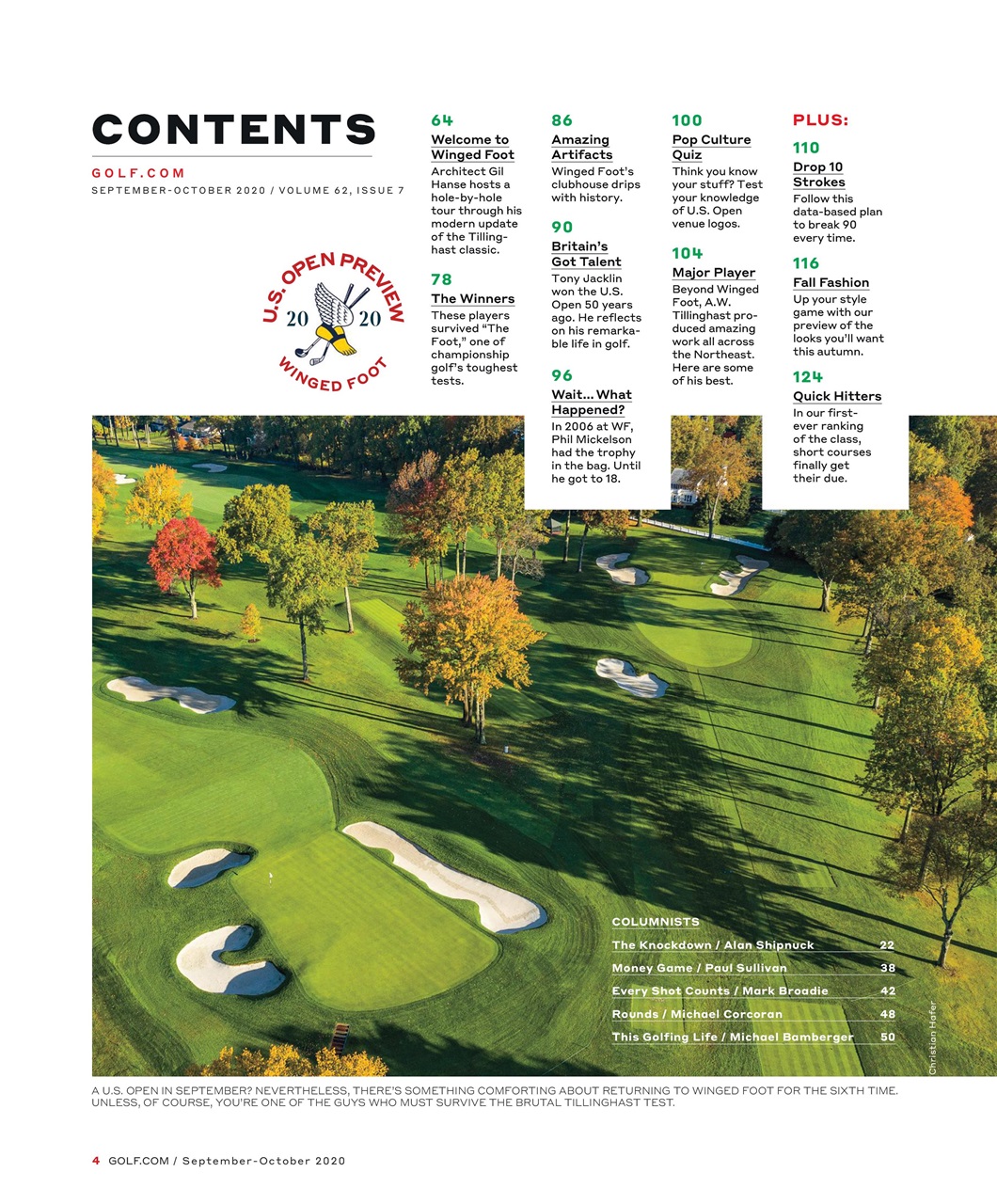 Golf Magazine - Sep / Oct 2020 Back Issue