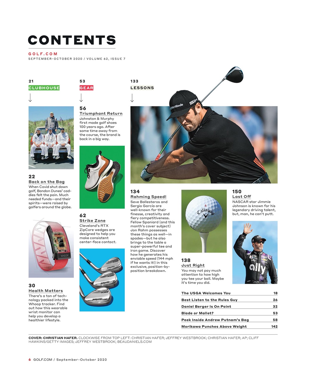 Golf Magazine - Sep / Oct 2020 Back Issue