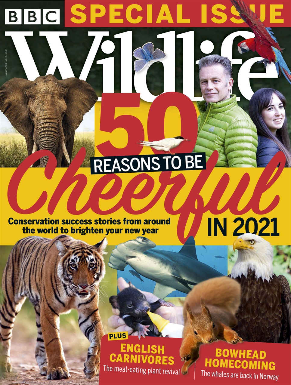 BBC Wildlife Magazine - January 2021 Back Issue