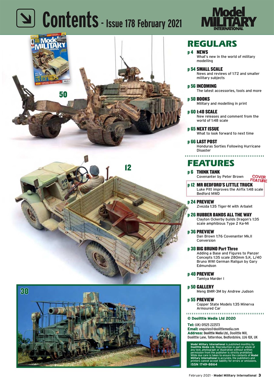 Military Modelling International Magazine - 178 Back Issue