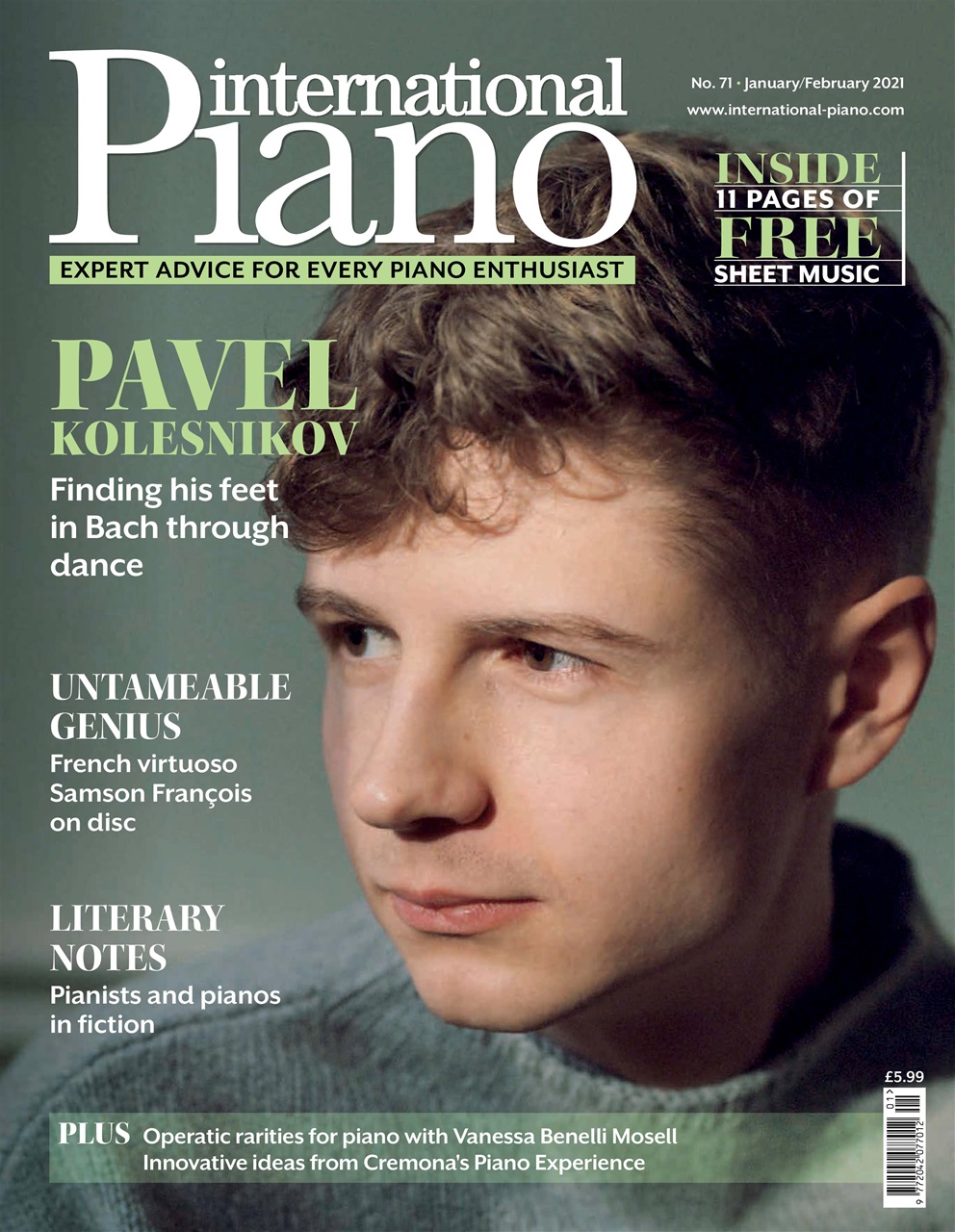 International Piano Magazine - Jan/Feb 2020 Subscriptions | Pocketmags