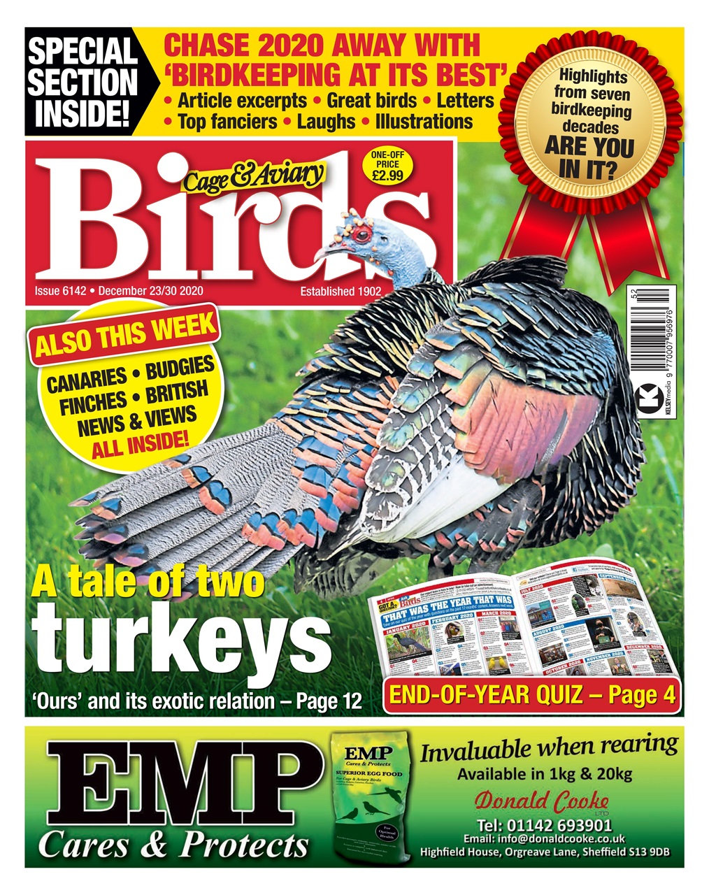 Cage & Aviary Birds Magazine - 23-12-2020 Back Issue