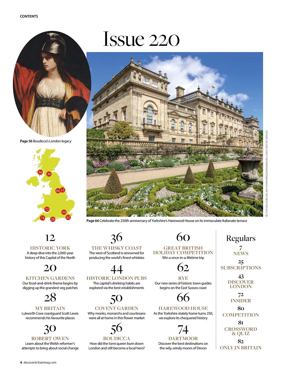 Discover Britain Magazine - Feb/March 2021 Subscriptions | Pocketmags