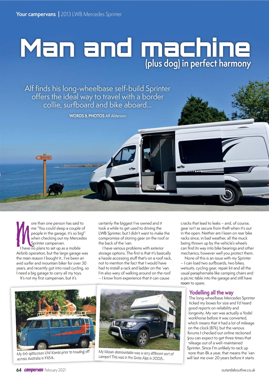 Campervan Magazine - Amazing places - February 2021 Subscriptions ...