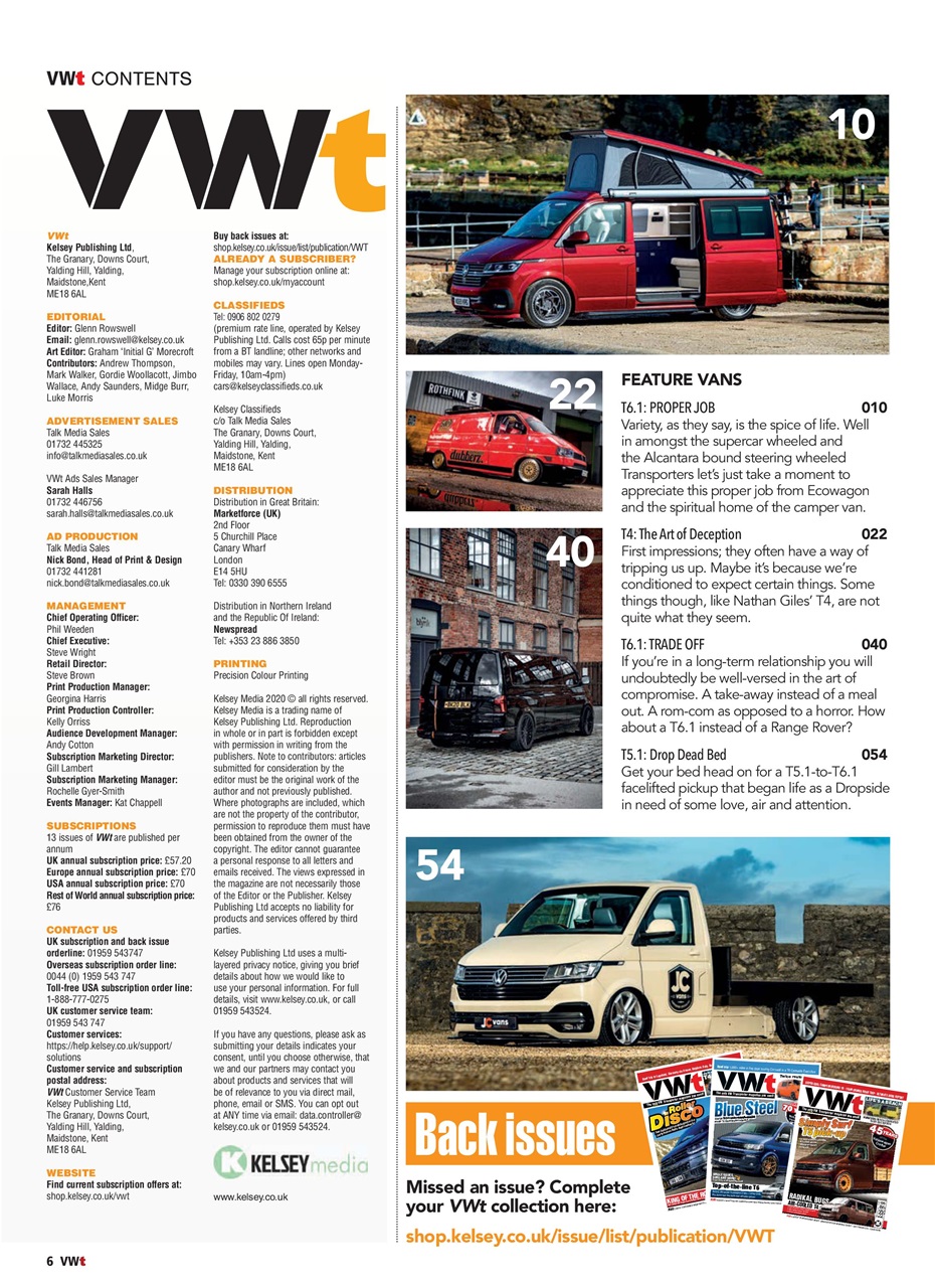 VWt Magazine - Issue 101 Back Issue