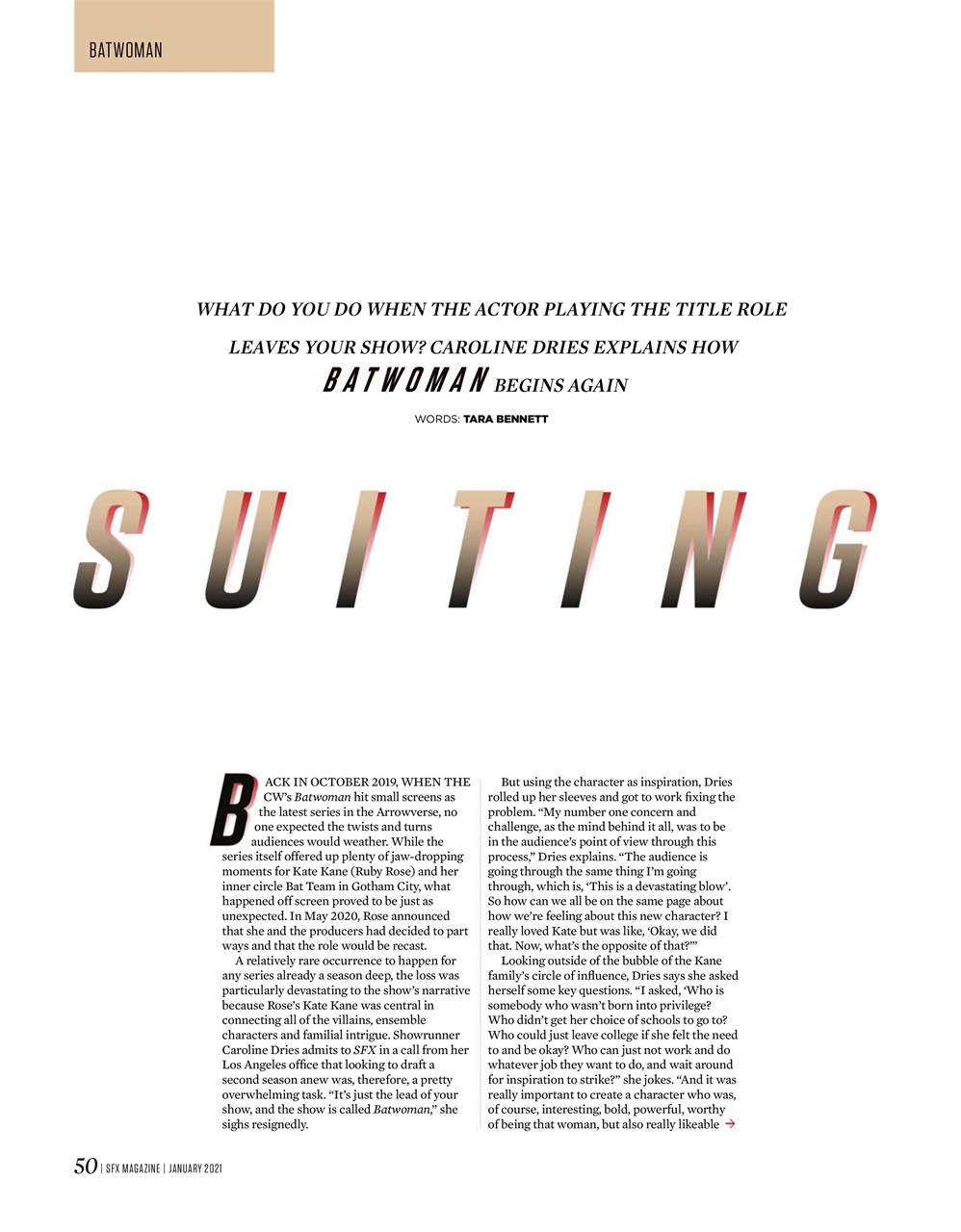 SFX Magazine - January 2021 Back Issue