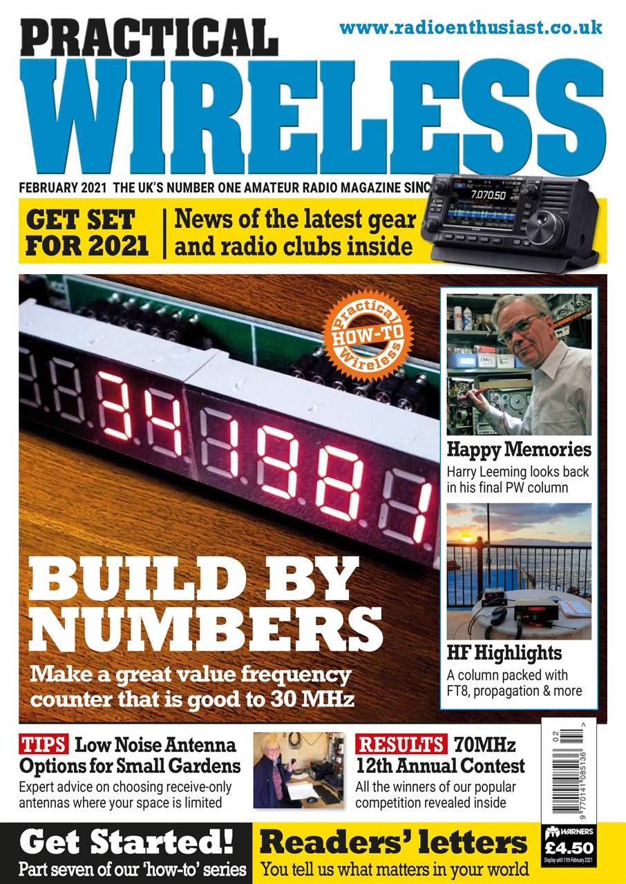 Practical Wireless Magazine - February 2021 Subscriptions | Pocketmags