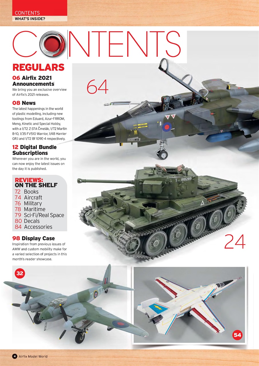 Airfix Model World Magazine - February 2021 Subscriptions | Pocketmags