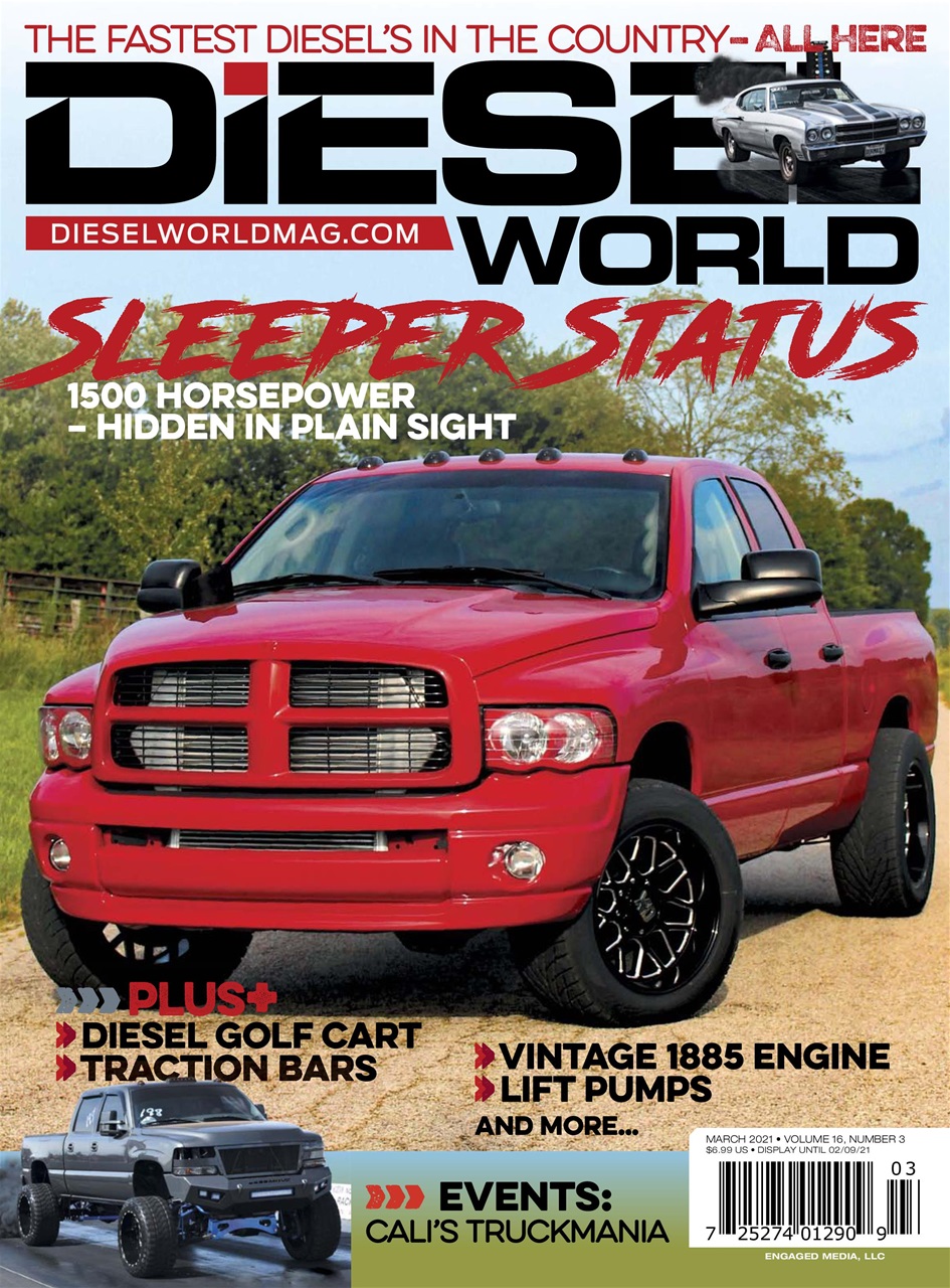 Diesel World Magazine - March 2021 Subscriptions | Pocketmags
