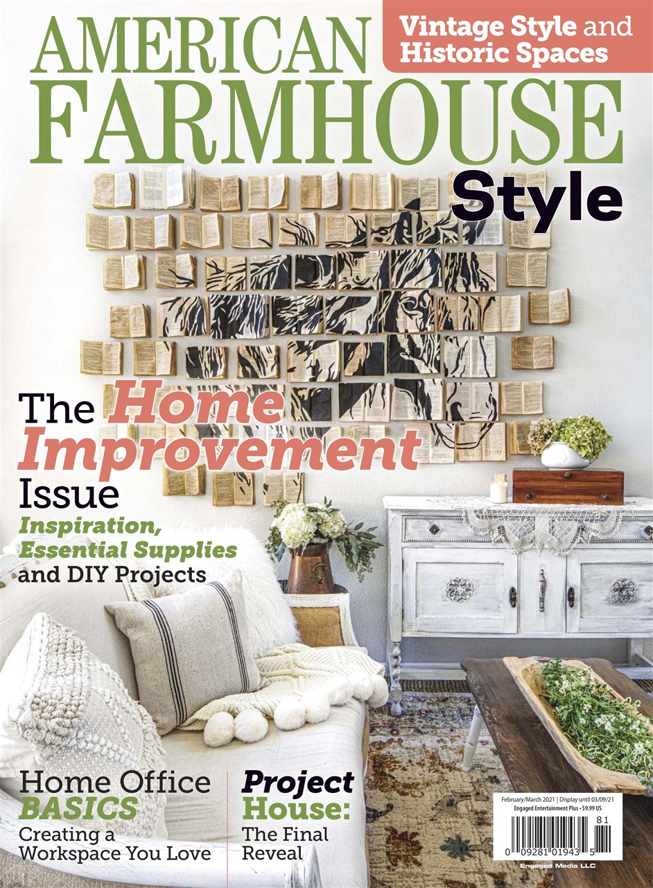 American Farmhouse Style Magazine - AFS Feb/Mar 21 Back Issue