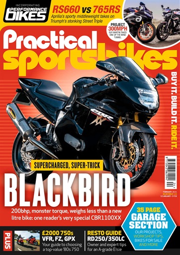 Practical Sportsbikes Magazine - Feburary 2021 Back Issue