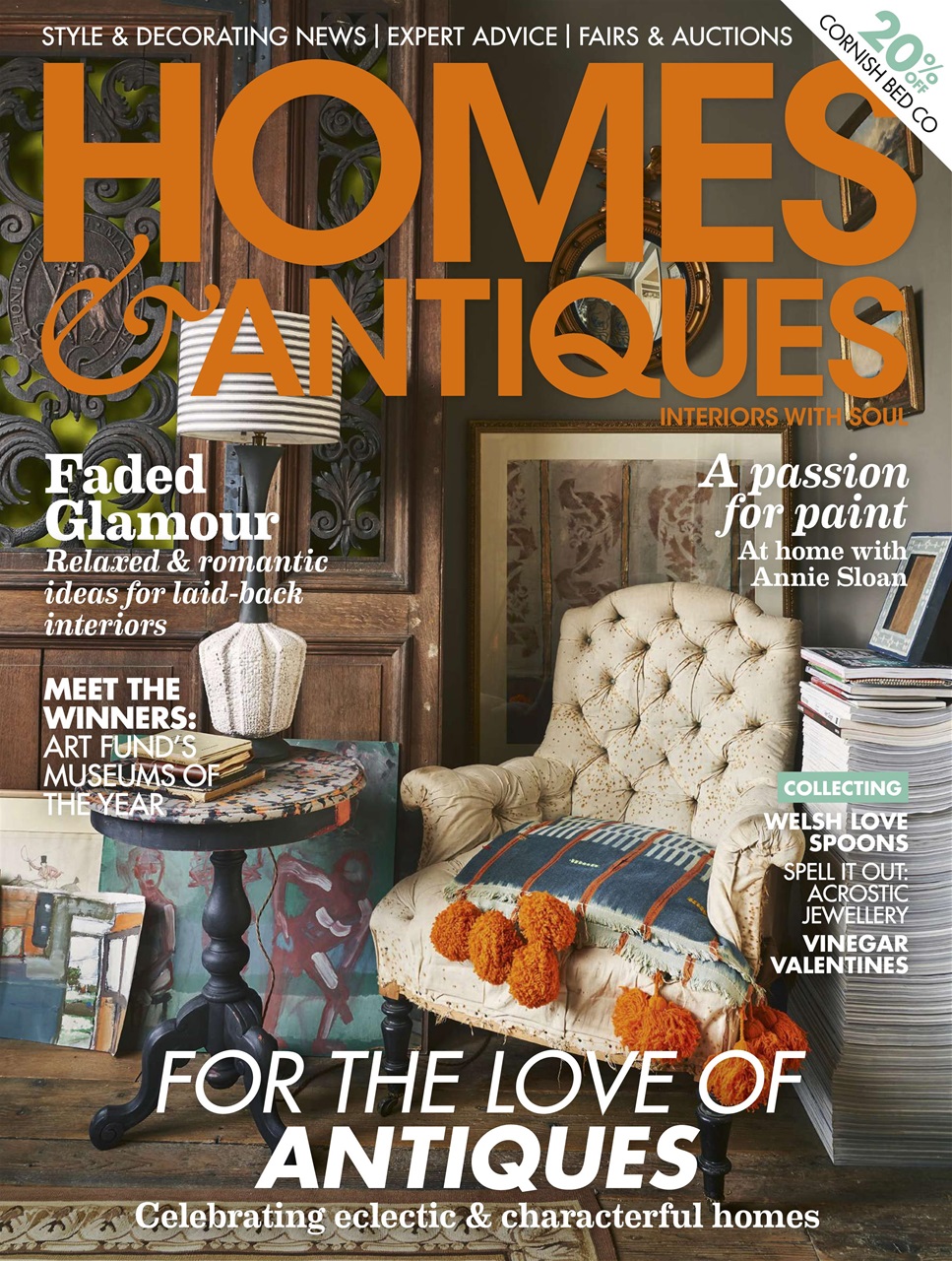 Homes & Antiques Magazine - Feb-21 Back Issue