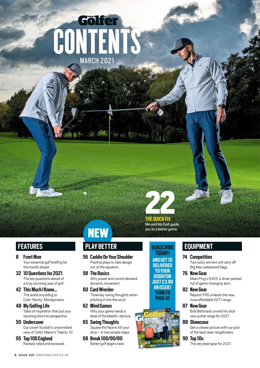 Today's Golfer Magazine - Issue 409 Back Issue