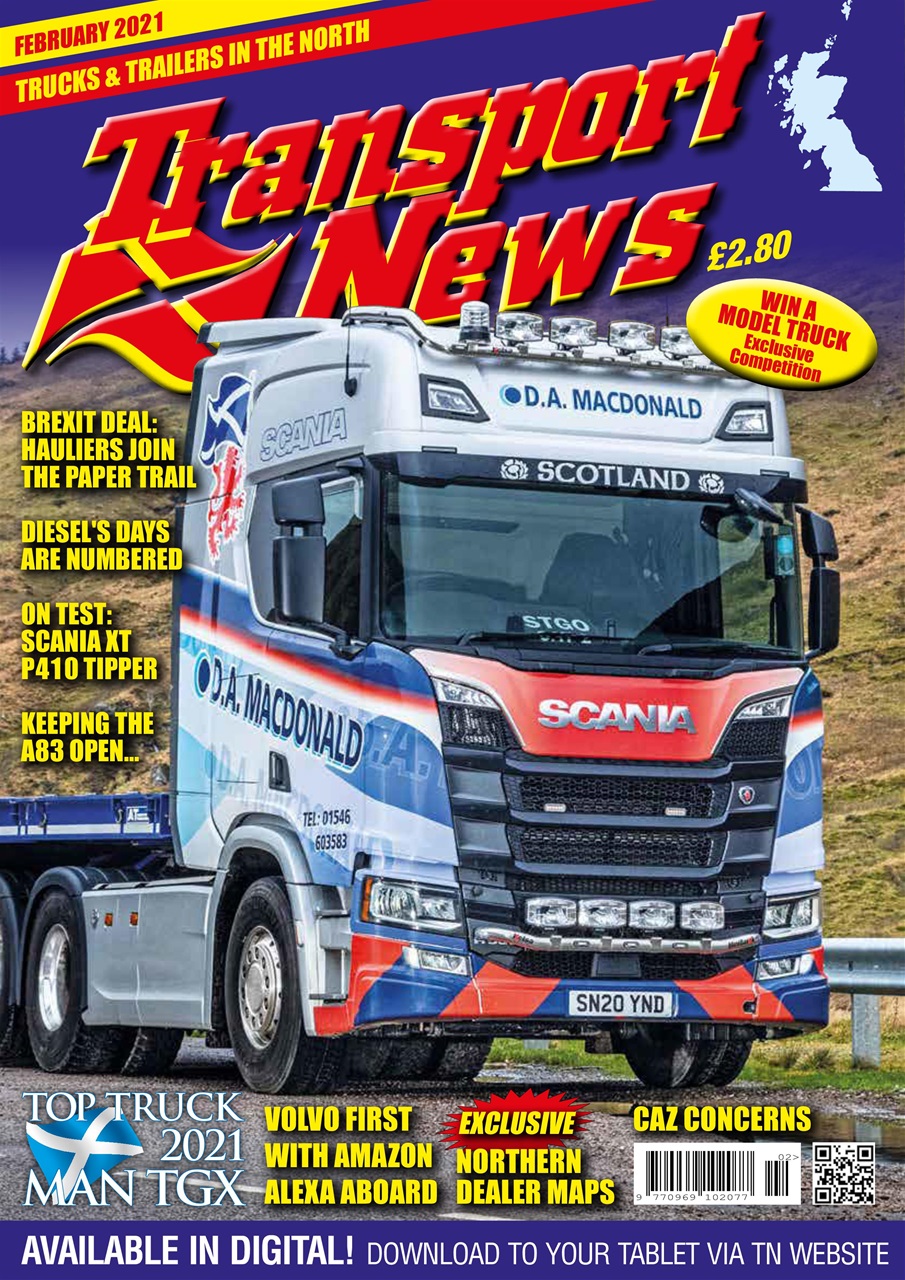Transport News Magazine - Feb 2021 Subscriptions | Pocketmags