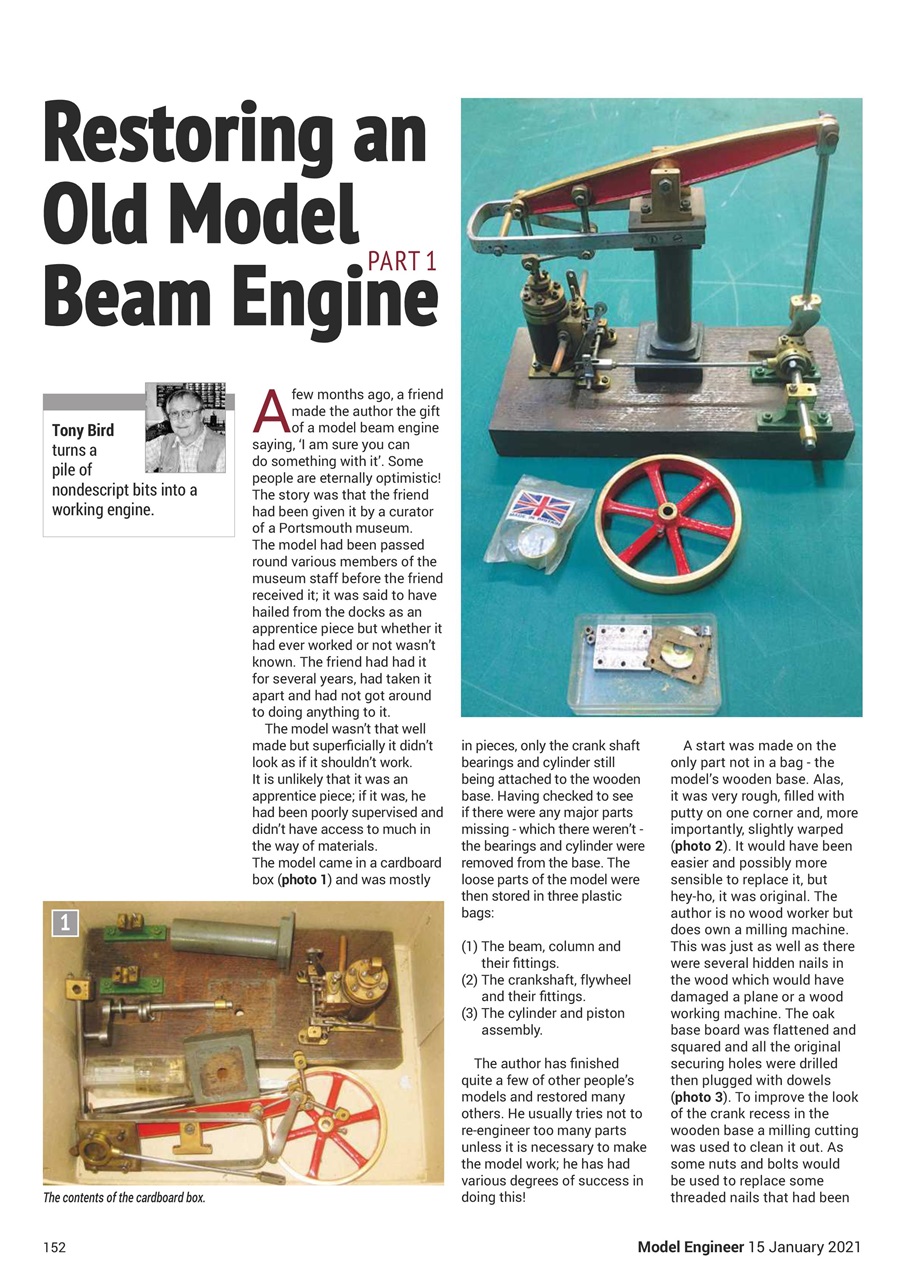 Model Engineer Magazine - 4656 Back Issue