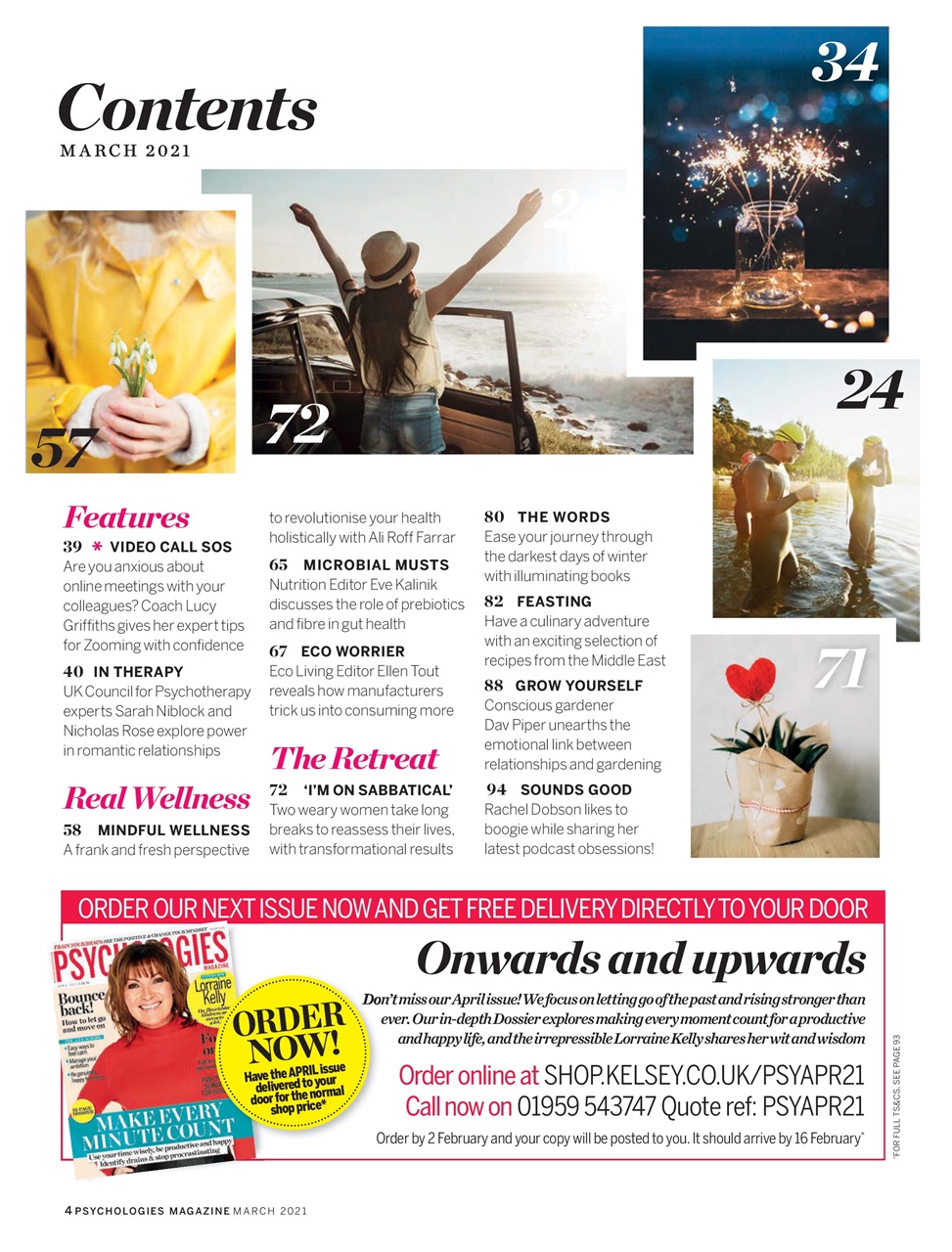 Psychologies Magazine - March 2021 Subscriptions | Pocketmags