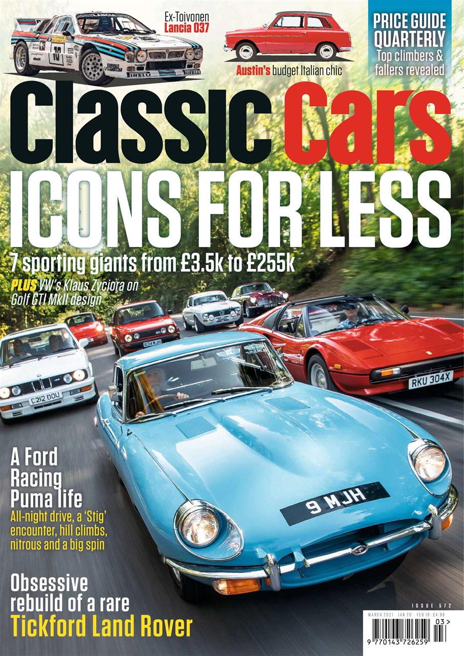 Classic Cars Magazine - March 2021 Back Issue