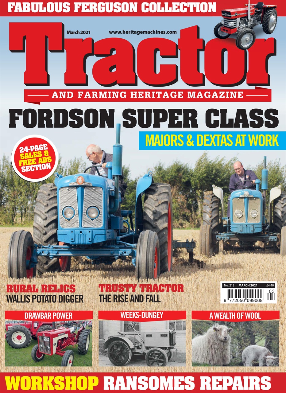 Tractor & Farming Heritage Magazine - March 2021 Subscriptions | Pocketmags