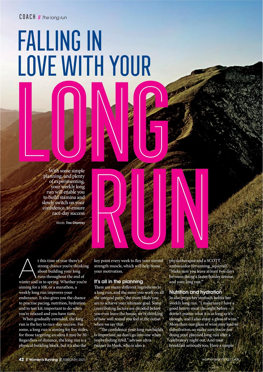 Women’s Running Magazine - February 2021 Subscriptions | Pocketmags