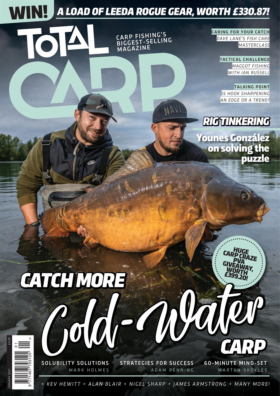 Total Carp Magazine - January 2021 Subscriptions | Pocketmags