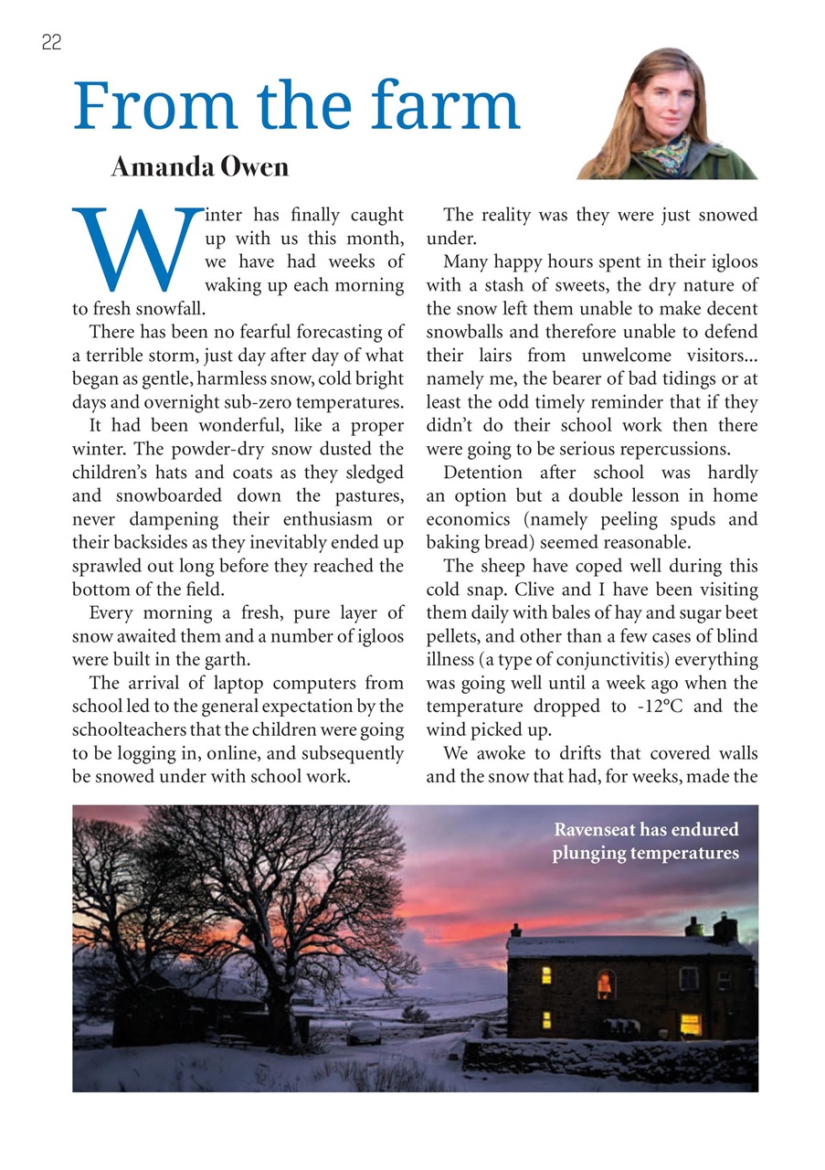 The Yorkshire Dalesman Magazine - February 2021 Back Issue