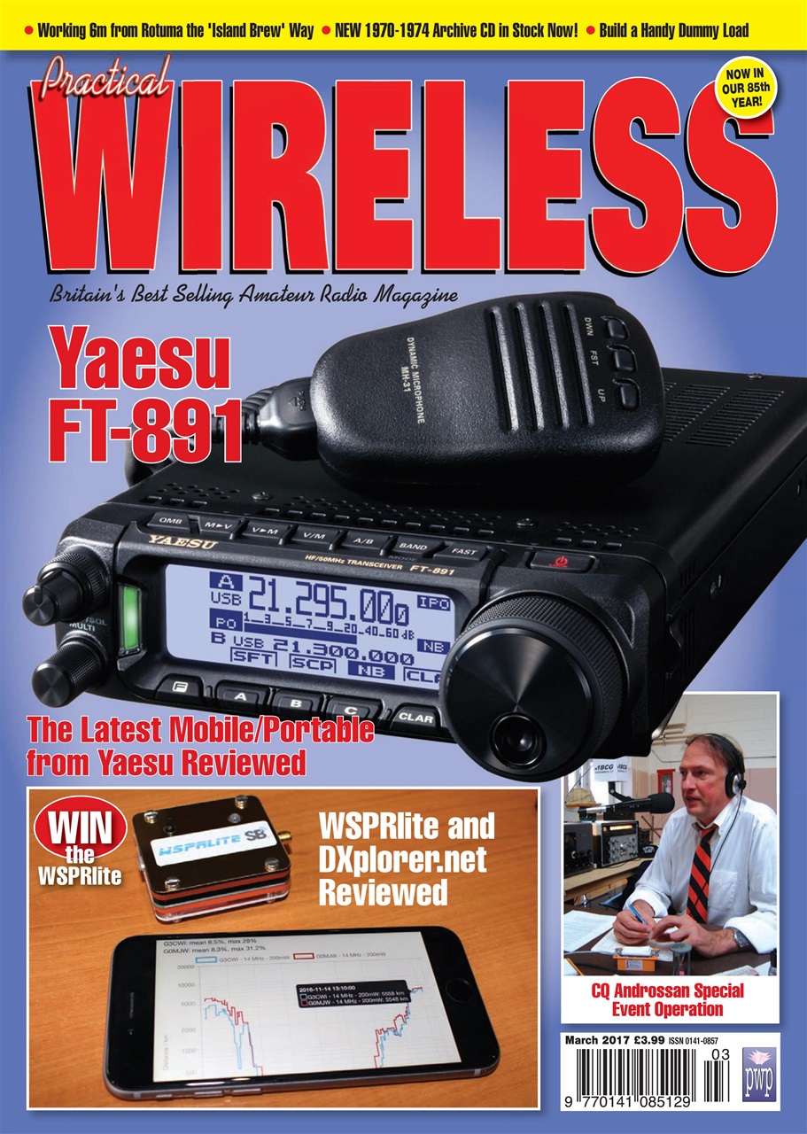 Practical Wireless Magazine - March 2017 Back Issue