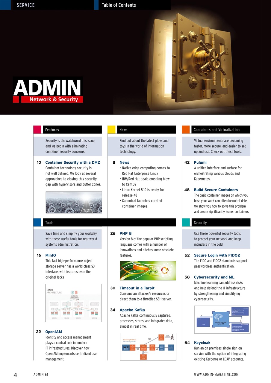 ADMIN Magazine - 61 Back Issue