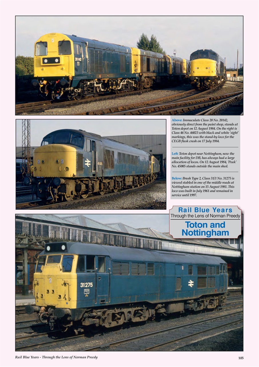 Modern Railways Magazine - The 'Rail Blue' Years Special Issue