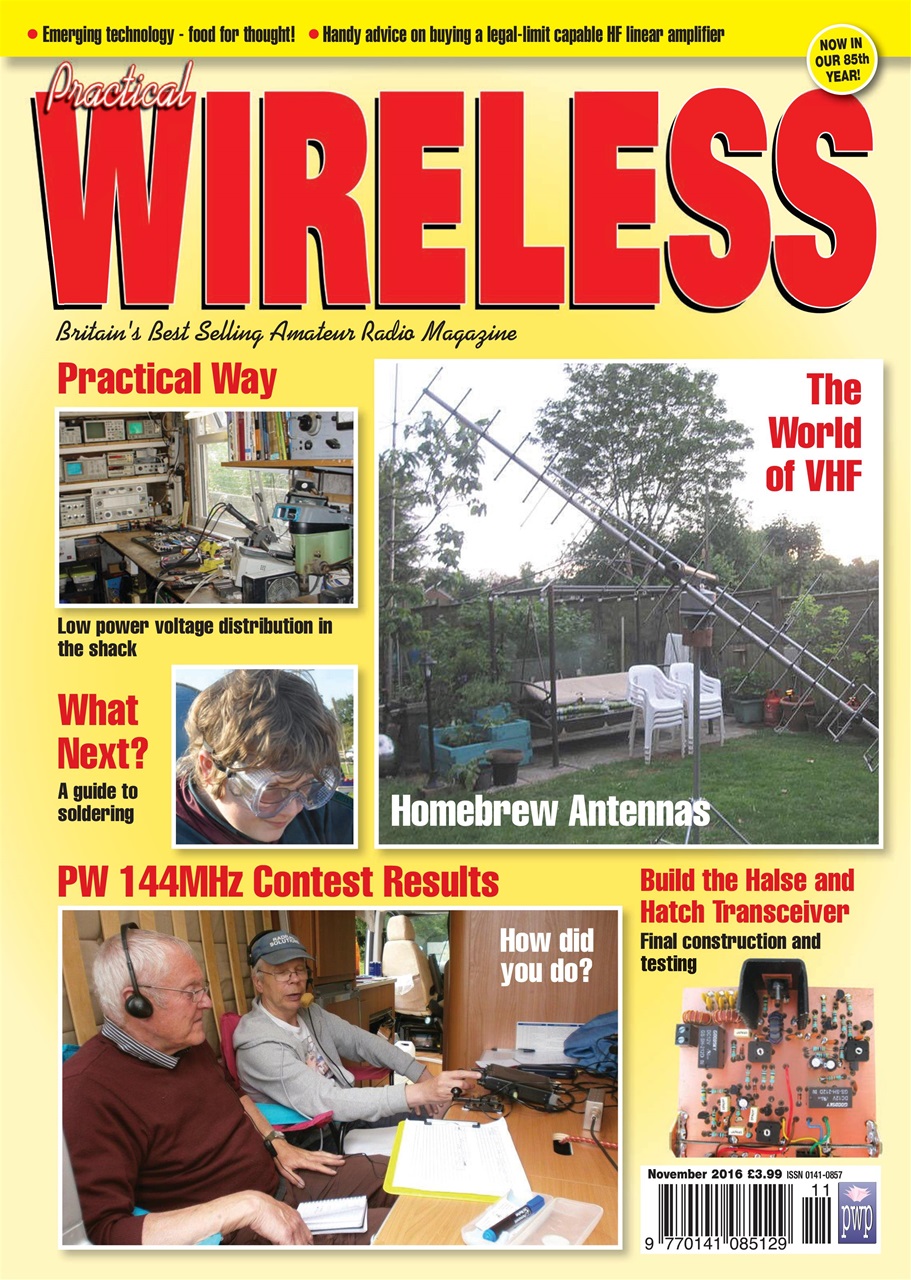 Practical Wireless Magazine - November 2016 Back Issue