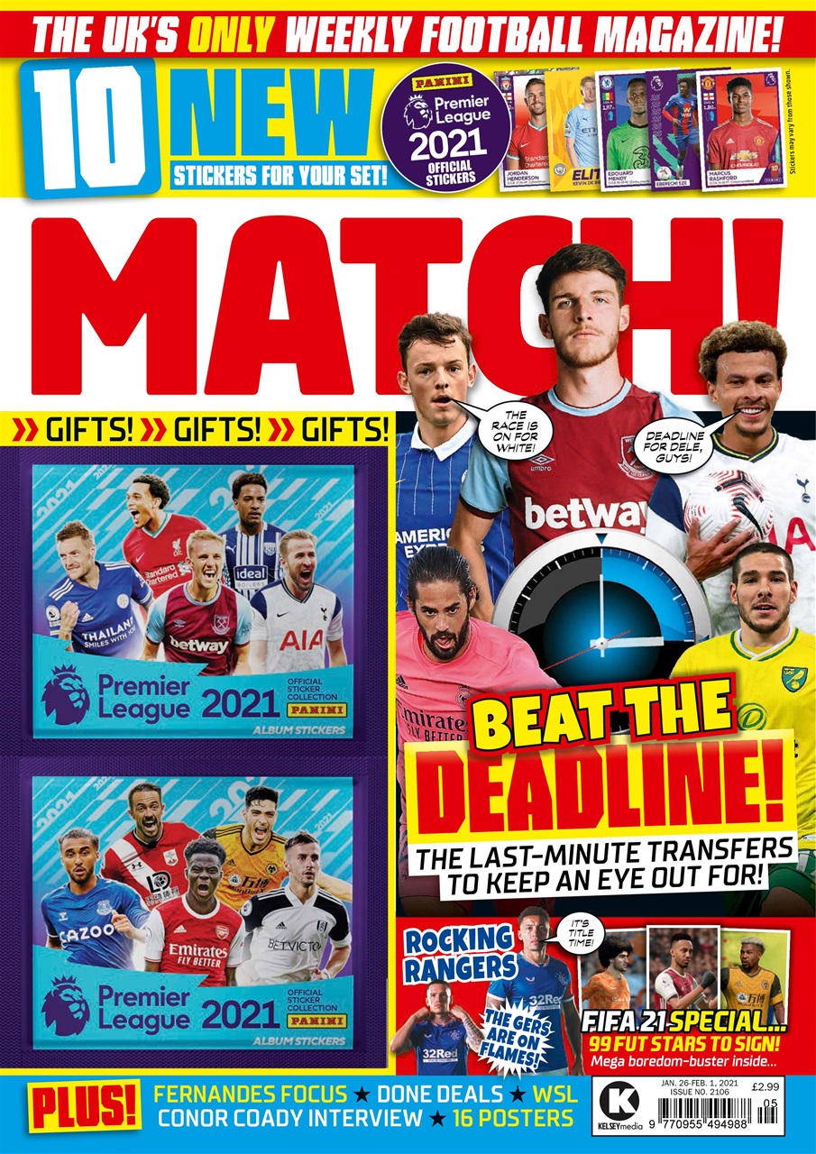 Match Magazine - 26 jan 21 Back Issue