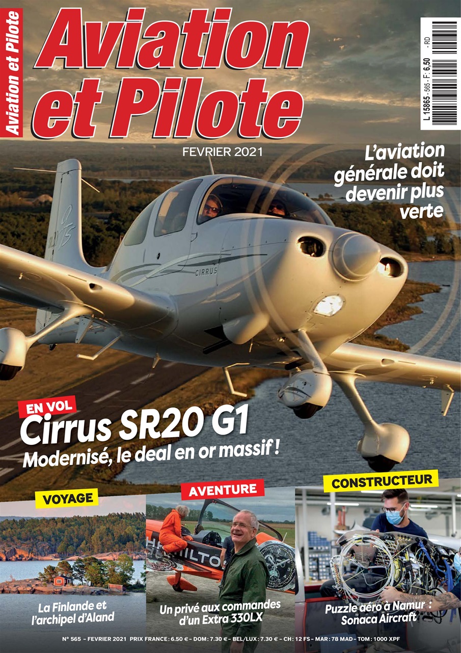 Aviation et Pilote Magazine - Février 2021 Back Issue