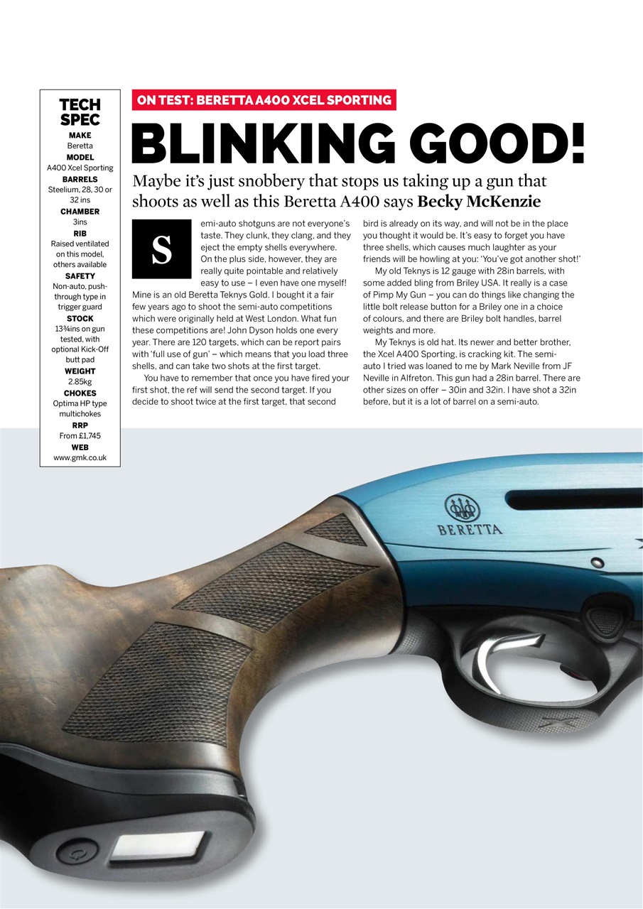 Clay Shooting Magazine - March 2021 Back Issue