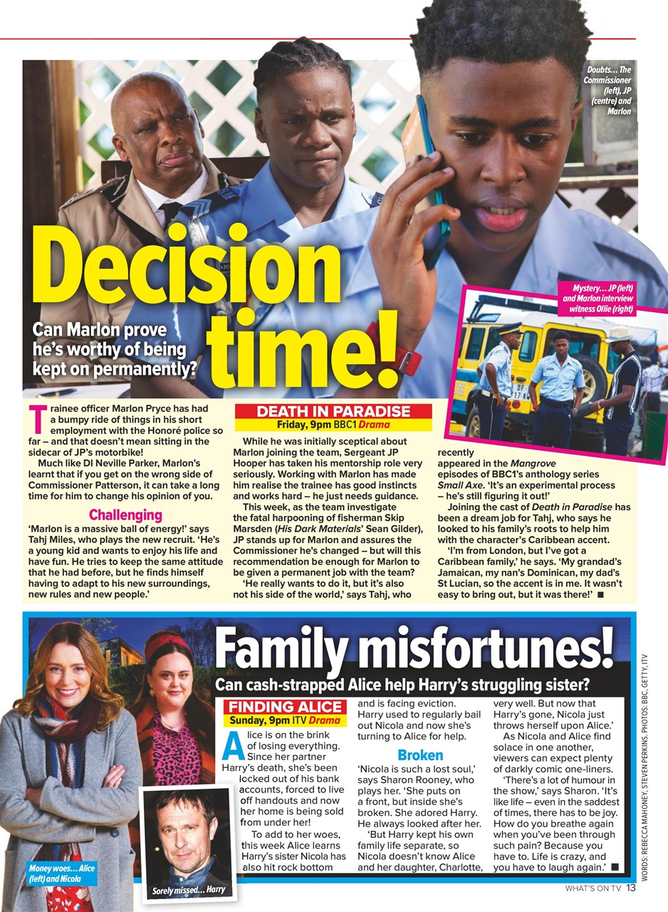 What's on TV Magazine - 06-Feb-2021 Subscriptions | Pocketmags