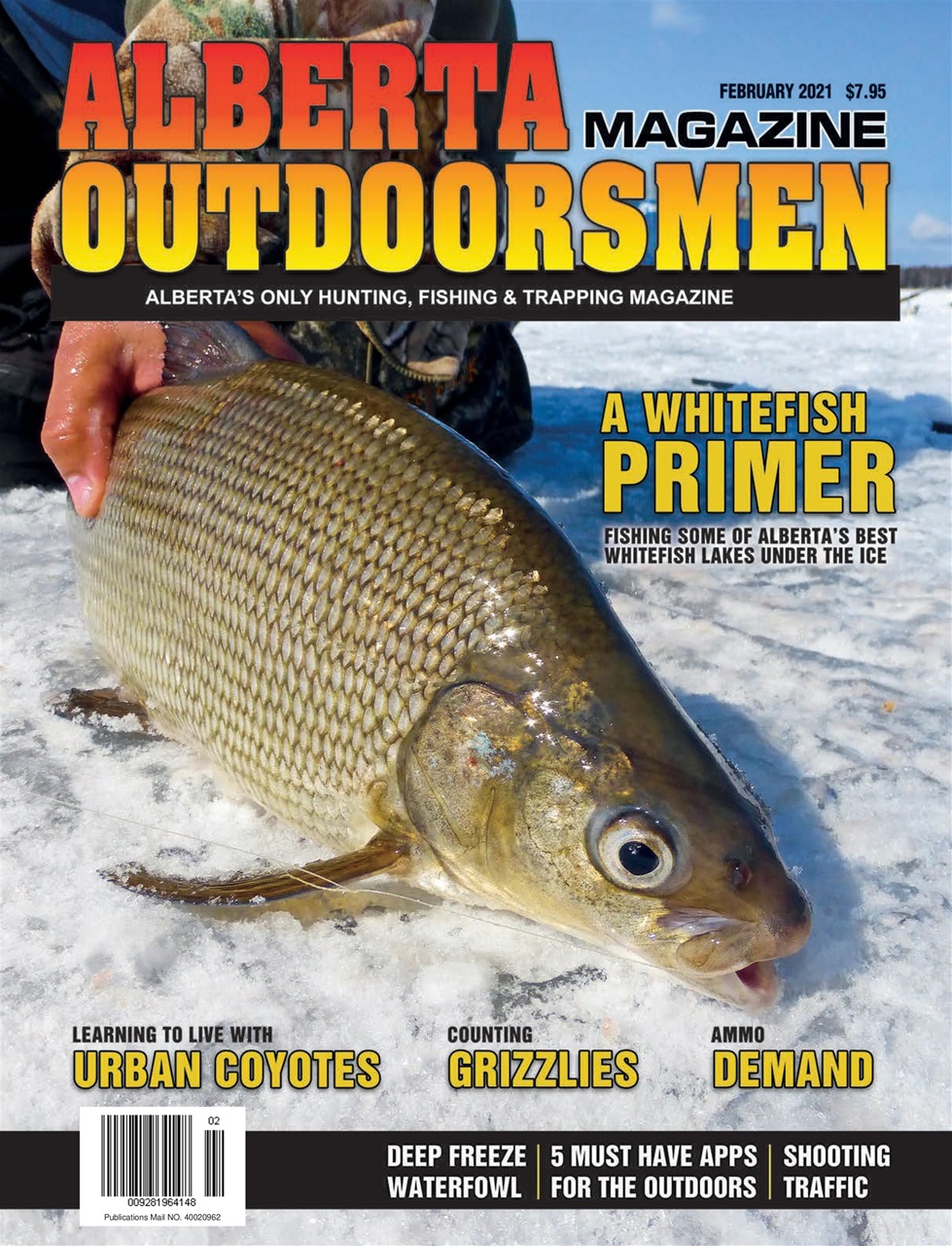 Alberta Outdoorsmen Magazine - Volume 22 Issue 10 Back Issue