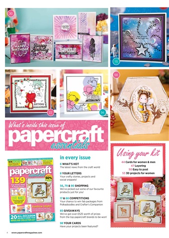 Papercraft Essentials Magazine - Issue 196 Back Issue