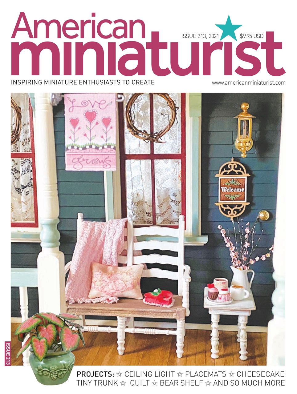 American Miniaturist Magazine - Issue 213 Back Issue