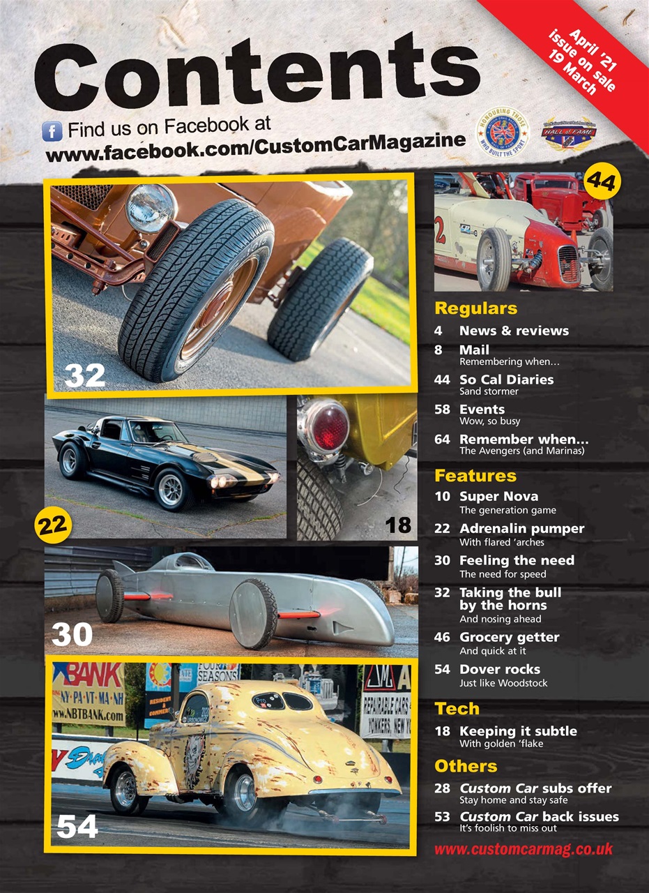 Custom Car Magazine - April 2021 Subscriptions | Pocketmags