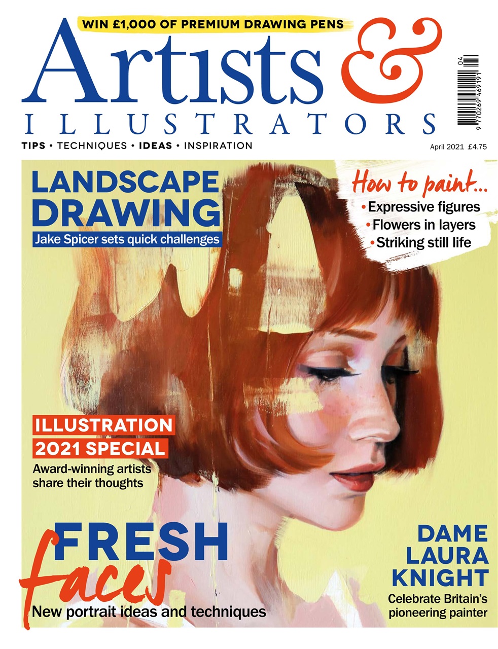 Artists & Illustrators Magazine - Apr-21 Back Issue