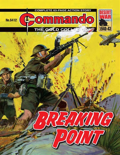 Commando Magazine - 5412 Back Issue