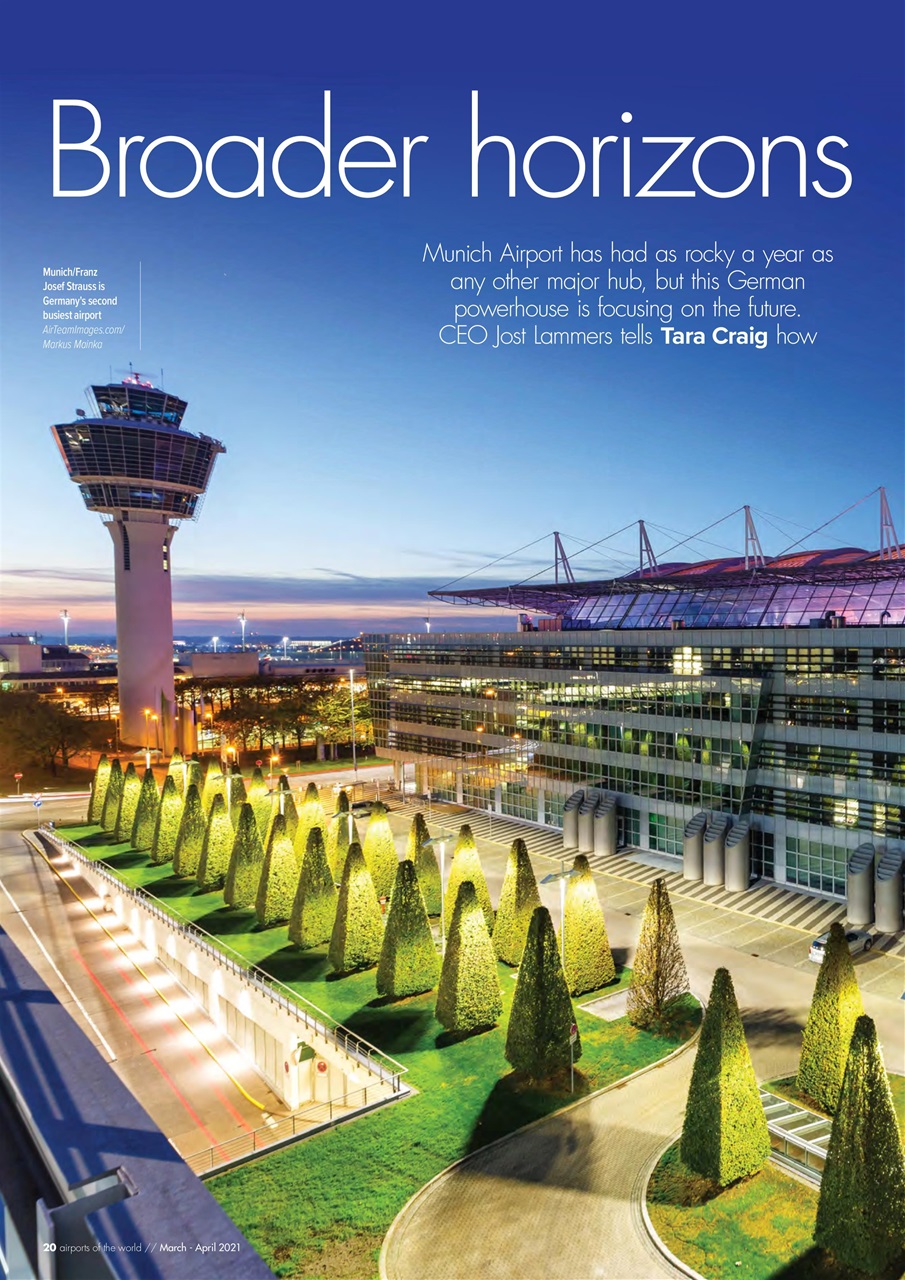 Airports of the World Magazine - March-April 2021 Back Issue