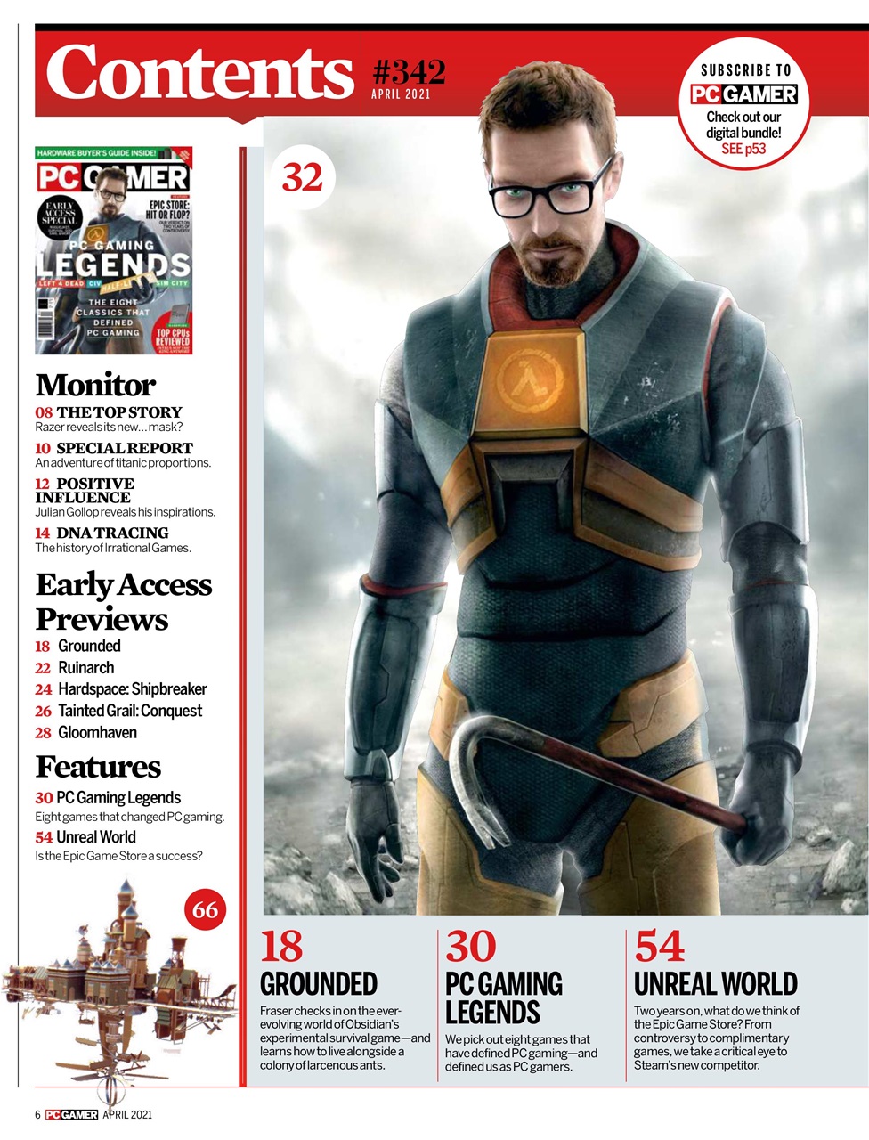 PC Gamer (US Edition) Magazine - Issue 342 Edizione posteriore