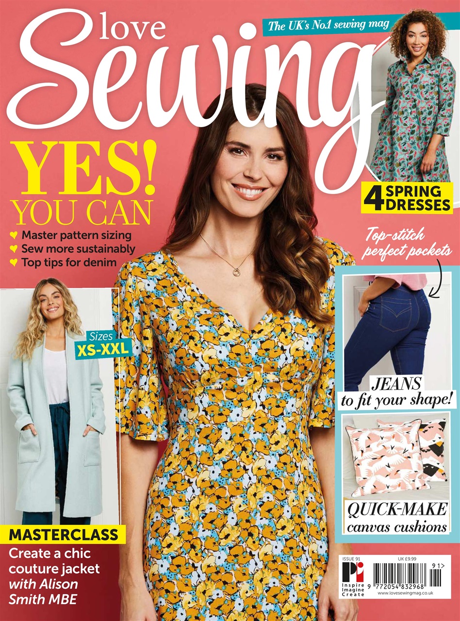 Love Sewing Magazine - Love Sewing 91 Back Issue