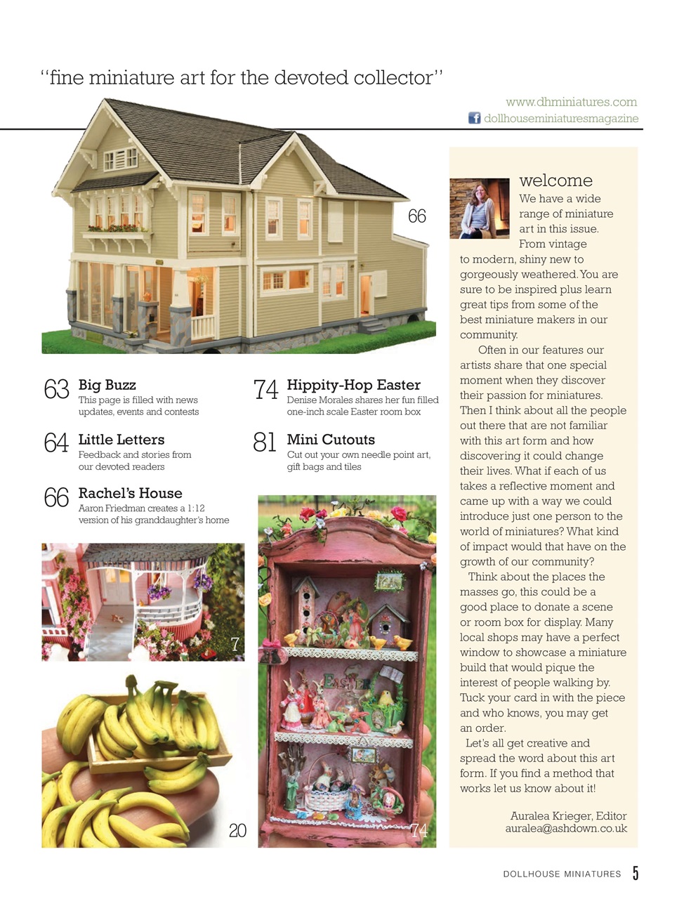 Dollhouse Miniatures Magazine - Issue 80 Back Issue