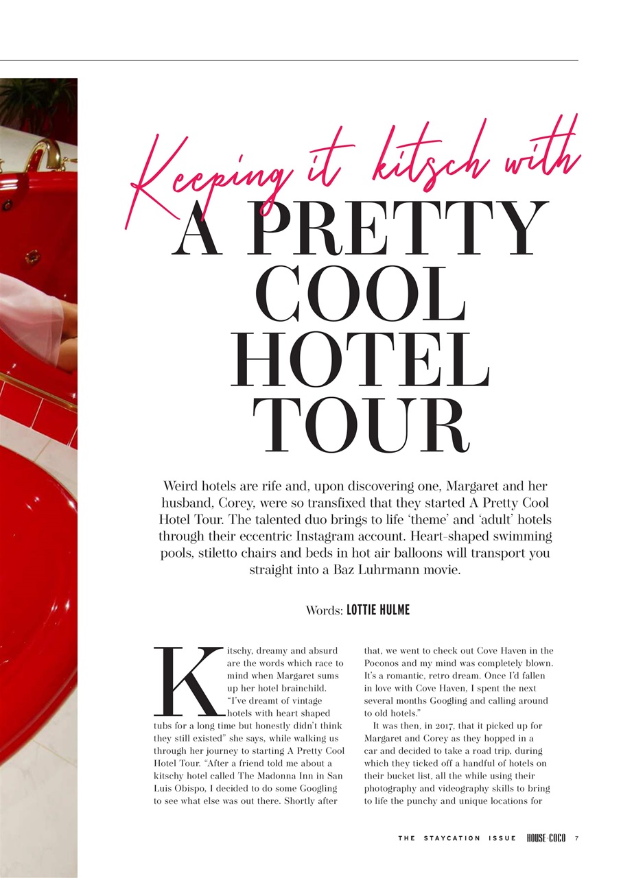 House of Coco Magazine - Vol 19 The Staycation Issue Back Issue