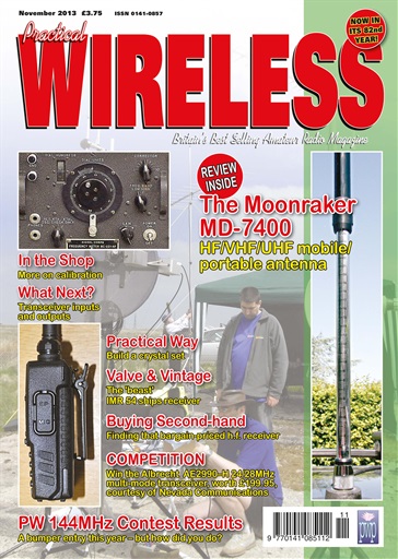 Practical Wireless Magazine - November 2013 Back Issue