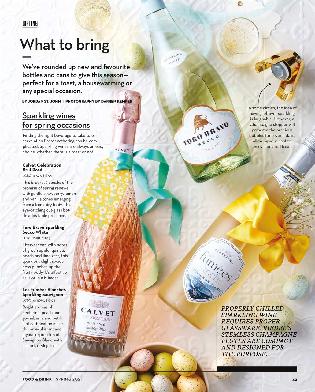 LCBO Food & Drink Magazine - Spring 2021 Subscriptions | Pocketmags